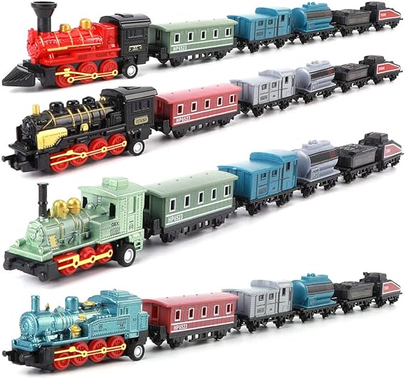 Classic Traffic Tools Train 4-Pcs – Revelstoke Railway Museum