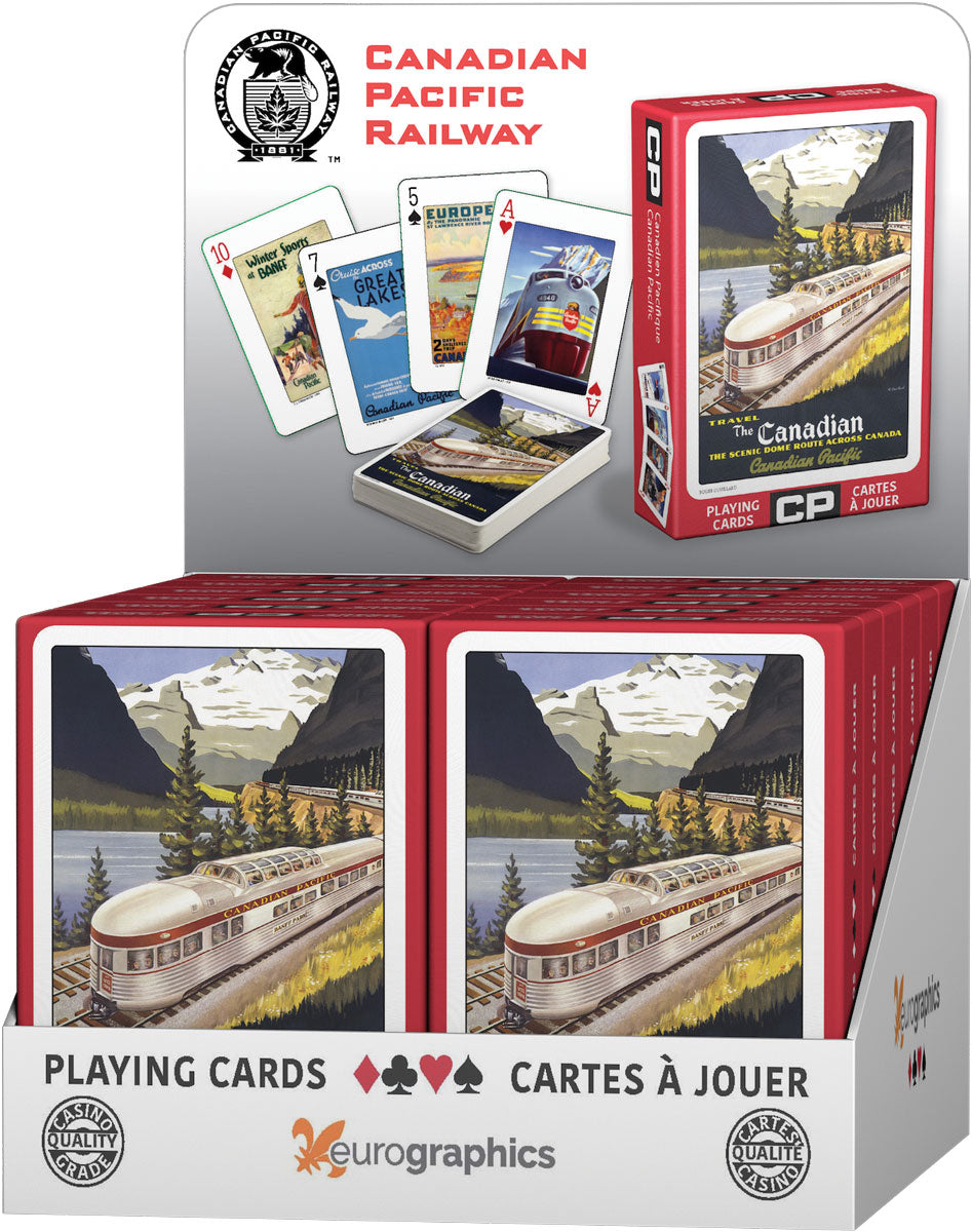 "The Canadian" Playing Cards – Revelstoke Railway Museum
